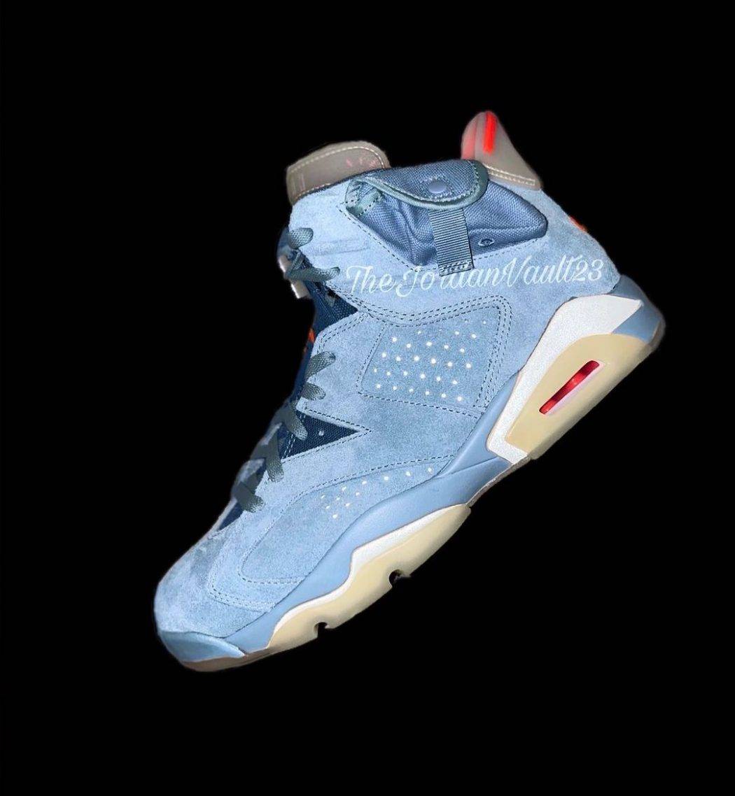 Travis Scott x Air Jordan 6 Light Blue首曝光！搶購潮將再度引爆 - 球鞋 - SSwagger