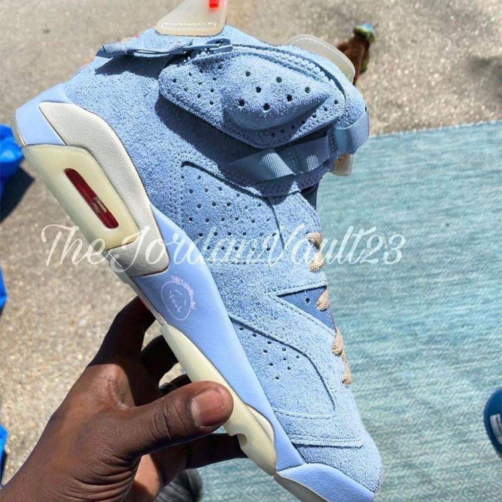 Travis Scott x Air Jordan 6 Light Blue首曝光！搶購潮將再度引爆 - 球鞋 - SSwagger